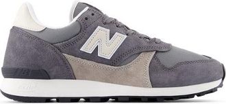 New Balance Unisex 475 in Grau/Braun, Wildleder/Mesh, Größe 38.5
