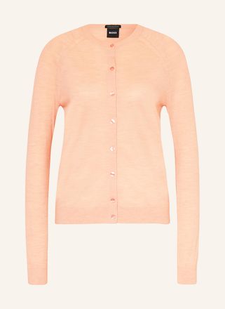 HUGO BOSS Strickjacke Fonami rosa