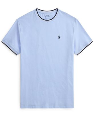 Ralph Lauren T-Shirt in Piqu&eacute;-Qualit&auml;t mit Stretch und Logo-Stickerei, Classic Fit in