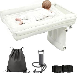 Generico Car Air Mattress Aufblasbare Schlafmatte f&uuml;r Kinder, dicke Schlafmatte mit Pumpe, aufblasbares Auto-Bett f&uuml;r Babys, Kinder, Travel, SUV, Van, Airplane