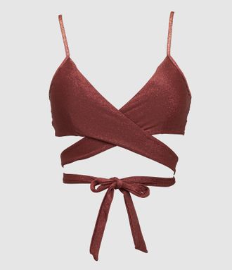 La Nouvelle Haut de Maillot de Bain Zac Toffee Lurex