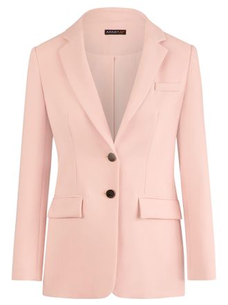 Apart Fashion ApartFashion Damen (Klassisch) Blazer, Puder, 34 EU