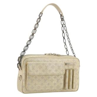 Louis Vuitton Pre-owned Lin sacs-louis-vuitton - Femme - Pre-owned - Beige - Taille: ONE Size