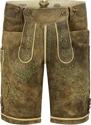 Meindl Lederhose Kaiser Franz Urform aus Hirschleder in