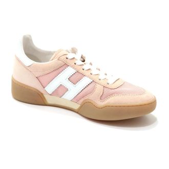 Hogan Retro Volley Schn&uuml;rschuhe - - Shoes - Damen - Rosa - 35 1/2 EU