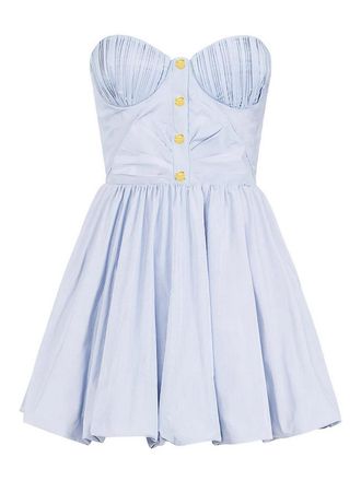Elisabetta Franchi Knielanges Kleid - Blau