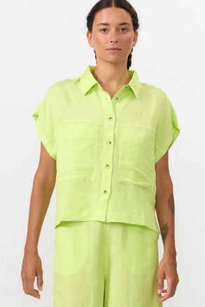 Suite13lab Damen vegan Shirt Amur Apfelgr&uuml;n