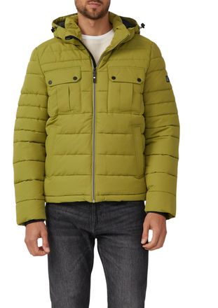 s.Oliver Sportive Puffer-Jacke mit abnehmbarer Kapuze