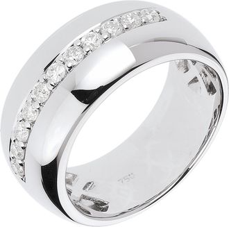 Edenly Ring Zauberwelt - Mondsplitter - Weißgold - 11 Diamanten: 0.37 Karat