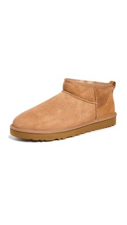 UGG Herren Klassische Ultra-Mini-Hausschuhe, Braun, 45 EU