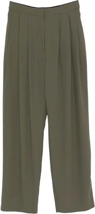 Iro Okland Pantalon Large - Femme - Pantalons - Vert - Taille: 38 FR