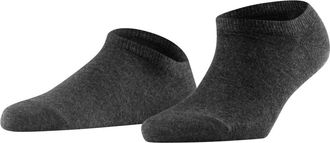 Falke Damen Sneakersocken Active Breeze W Sn Lyocell kurz einfarbig 1 Paar, Grau Anthracite Melange 3117, 35-38