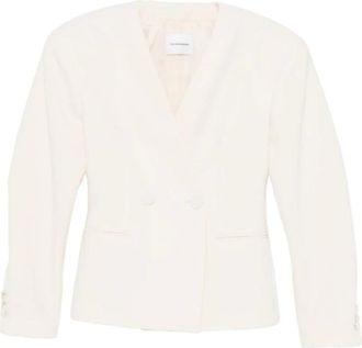 Andamane Femme, Vestes, Beige, Taille: 36 FR Venusta Blazer