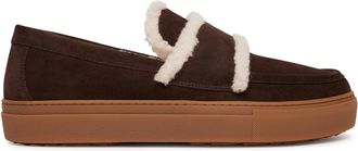 INUIKII Halbschuhe Inuikii Shearling Loafer 2006.003.0011 Dunkelbraun