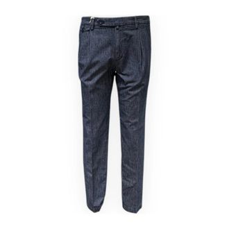 BRIGLIA 1949 Stylische Hosen f&uuml;r M&auml;nner und Frauen - - Trousers - Herren - Blau - L