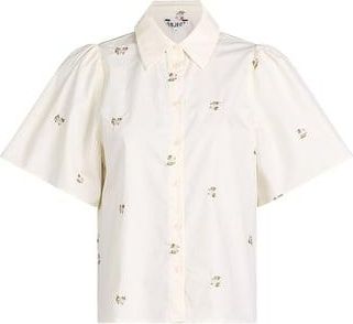 Object Chemise &agrave; fleurs en coton