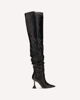 Amina Muaddi Olivia Thigh-high Boots Female 41