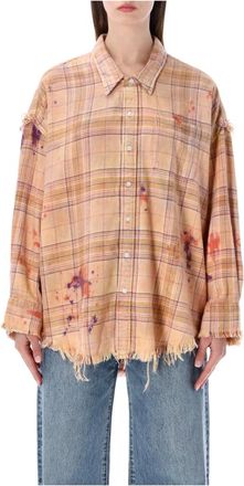 R13 Femme, Blouses et Chemises, Multicolore, Taille: 38 FR Chemise Oversize