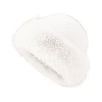 Generic Chapeau dhiver en fausse fourrure pour femme - Bonnet &eacute;pais pour femme - Bonnet dhiver en fausse fourrure pour femme - Doublure en polaire chaude, 01 