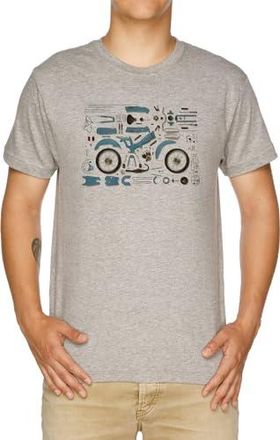 Vendax Motobecane 881m T-Shirt Homme Gris