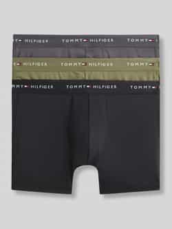 Tommy Hilfiger Pants mit Logo-Bund Modell 3P BOXER BRIEF