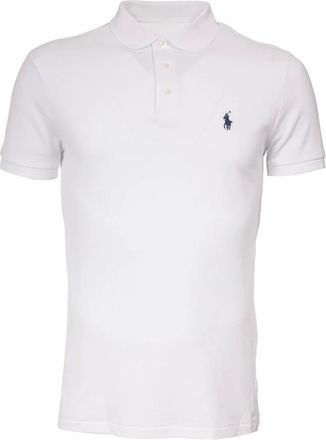 Polo Ralph Lauren Homme, Tops, Blanc, Taille: 2XL Polo ajust&eacute; personnalis&eacute;