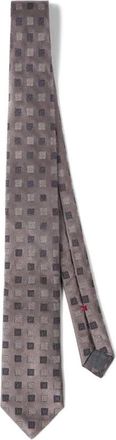 Brunello Cucinelli Homme, Accessoires, Brun, Taille: ONE Size Cravate Classique
