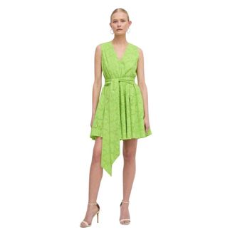 Silvian Heach Robe Courte Coupe A - Femme - Robes - Vert - Taille: 36 FR