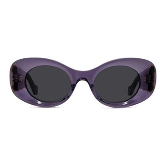 Loewe Anagram Cat-Eye Sonnenbrille - - Accessories - Damen - Lila - ONE SIZE