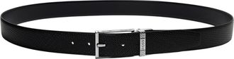 HUGO BOSS Giaco G&uuml;rtel f&uuml;r Herren, Leder (Schwarz)