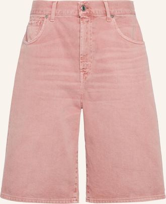 7 For All Mankind Wide Leg Shorts pink
