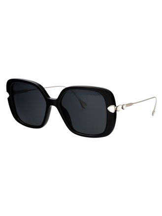 Swarovski Womens Sunglasses 0sk6011 Black Acetate