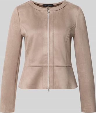 Betty Barclay Regular Fit Kurzblazer in Lederoptik Modell NOS JULI