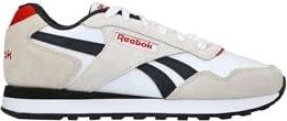 Reebok Baskets Glide Unisexes, Blanches, Rouge Vector/Noir d&eacute;lav&eacute;, Taille 42 EU, Blanc Vector Red Washed Black, 42 EU