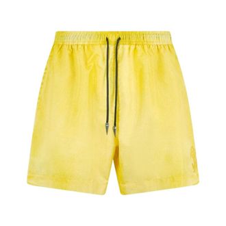 Roberto Cavalli Homme, Maillots de bain, Jaune, Taille: XL Bermuda Swim Shorts
