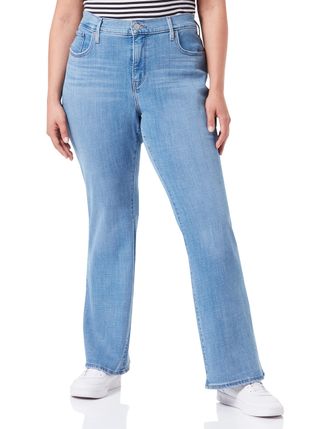 Levi's Damen Plus Size 315 Shaping Bootcut Jeans, Lapis Topic, 16 L