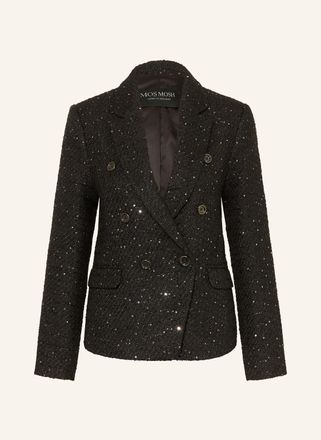Mos Mosh Mos Mosh Boucl&eacute;-Blazer Mmbelize Mit Pailletten schwarz