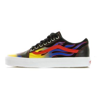 Vans Racer Low Schuh in Schwarz/Rot - - Shoes - Herren - Mehrfarbig - 46 EU