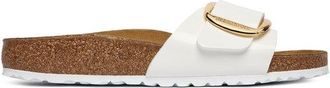 Birkenstock Pantoletten Madrid Big Buckle 1019814 Wei&szlig;