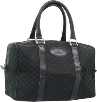Celine Sac bandouli&egrave;re Macadam Canvas Pre-owned - Femme - Pre-owned - Noir - Taille: ONE Size