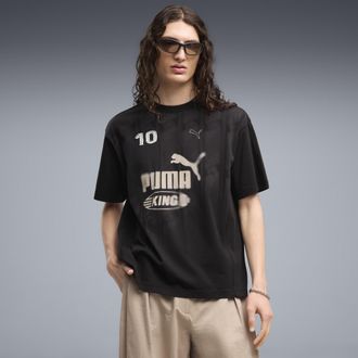 Puma KING Graphic Relaxed T-Shirt Herren, Kleidung, Schwarz, XXL