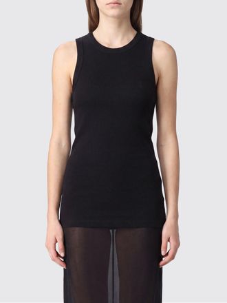 Saint Laurent D&eacute;bardeur en coton stretch &agrave; coupe slim et col rond
