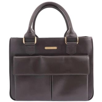 Burberry Sac &agrave; main Vintage Pre-owned - Femme - Pre-owned - Brun - Taille: ONE Size