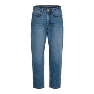 MY ESSENTIAL WARDROBE Femme, Jeans, Bleu, Taille: W31 L28 Mommy High Tapered Jeans Medium Blue