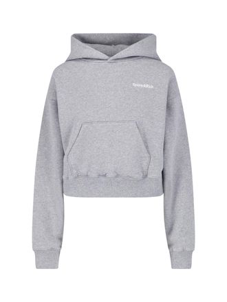Sporty & Rich Hooded Sweatshirt With Logo