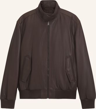 HUGO BOSS Lederjacke C-Marac braun