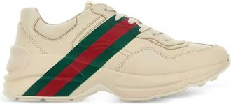Gucci Rhyton Web-stripe Sneakers