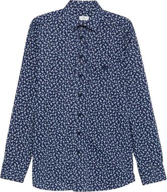 Etro Homme, Chemises, Bleu, Taille: 3XL Chemise &agrave; imprim&eacute; cachemire