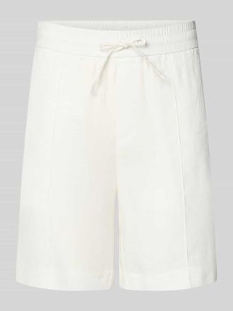 HUGO BOSS Straight Fit Chinoshorts aus Leinen-Lyocell-Mix Modell CINO