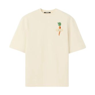 Jacquemus Karotten-T-Shirt - - Tops - Herren - Beige - XL